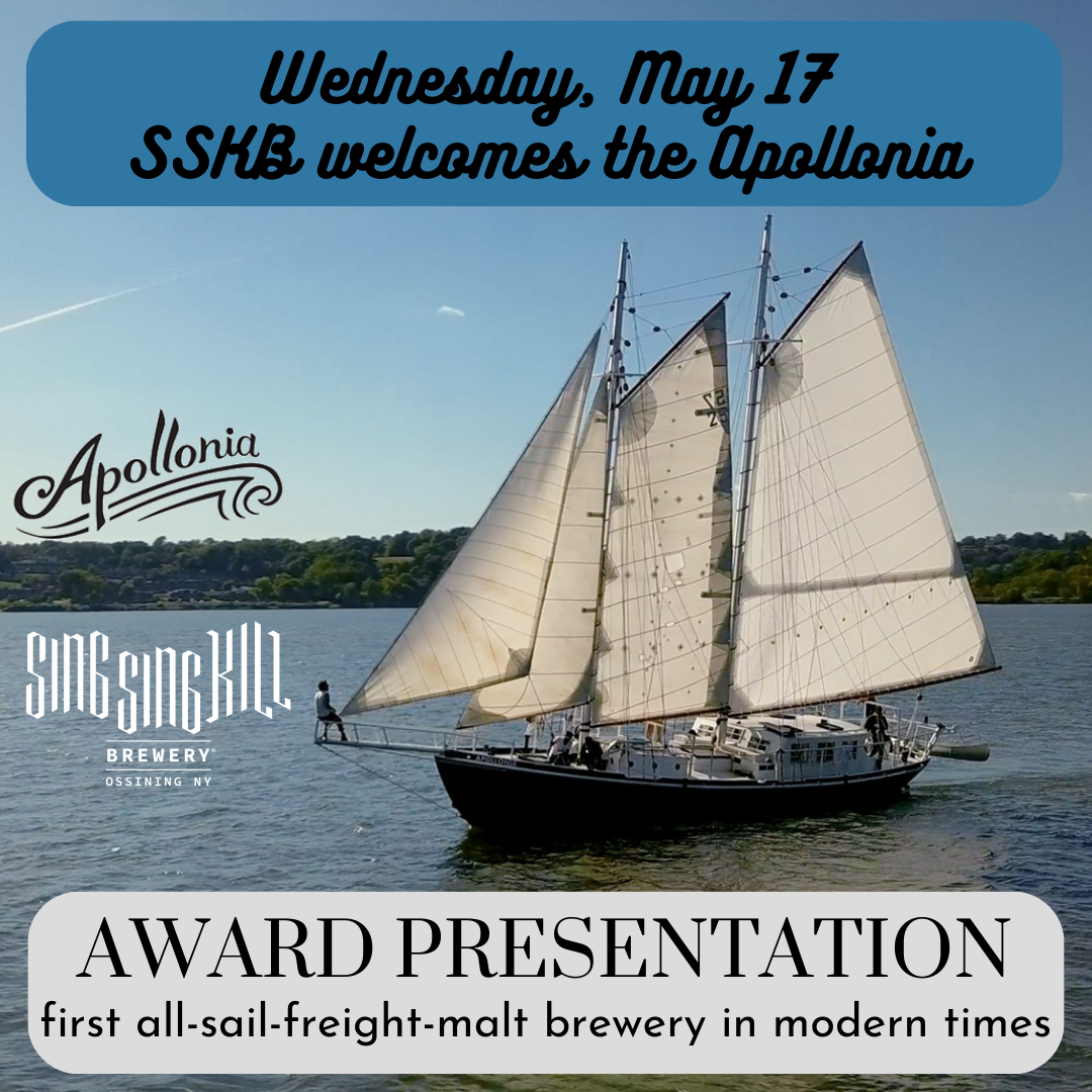 Green Drinks with the Schooner Apollonia - Sing Sing Kill Brewery