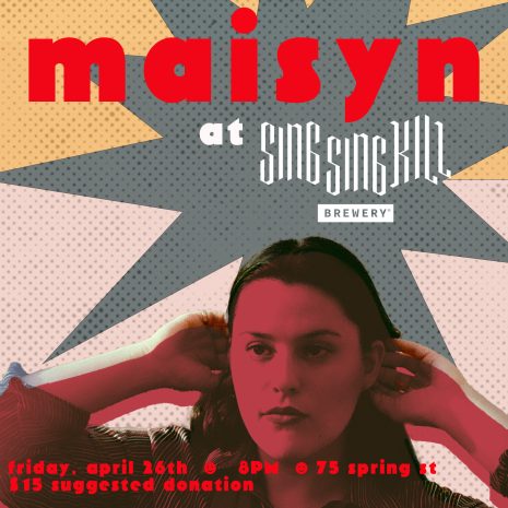 Maisyn Live @ SSKB - Sing Sing Kill Brewery